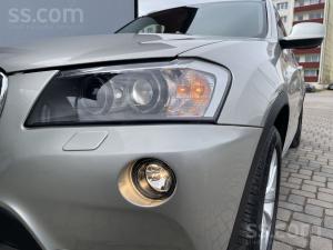 Серый БМВ Х3 2013 в Талси, объемом двигателя 2.00 л и пробегом 276 тыс. км за 9400 €, фото 25 на AUTOMOTO.COM.LV