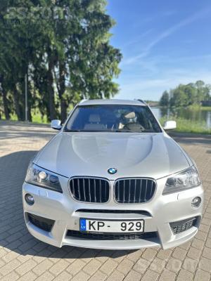 Pelēks BMW X3 2013 Alūksne, ar dzinēja tilpumu 2.00 L un nobraukumu 241 tūkst. km par 12999 €, foto  vietnē AUTOMOTO.COM.LV