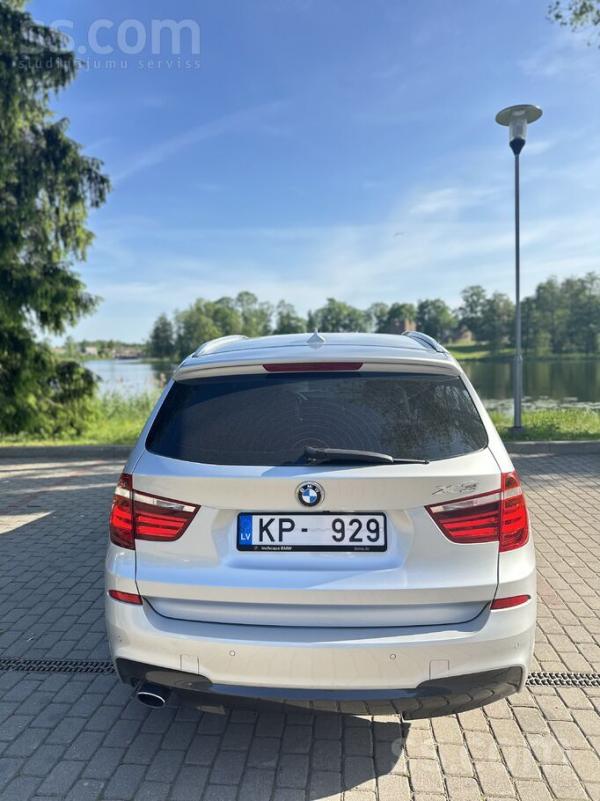 Pelēks BMW X3 2013 Alūksne, ar dzinēja tilpumu 2.00 L un nobraukumu 241 tūkst. km par 12999 €, foto 6 vietnē AUTOMOTO.COM.LV