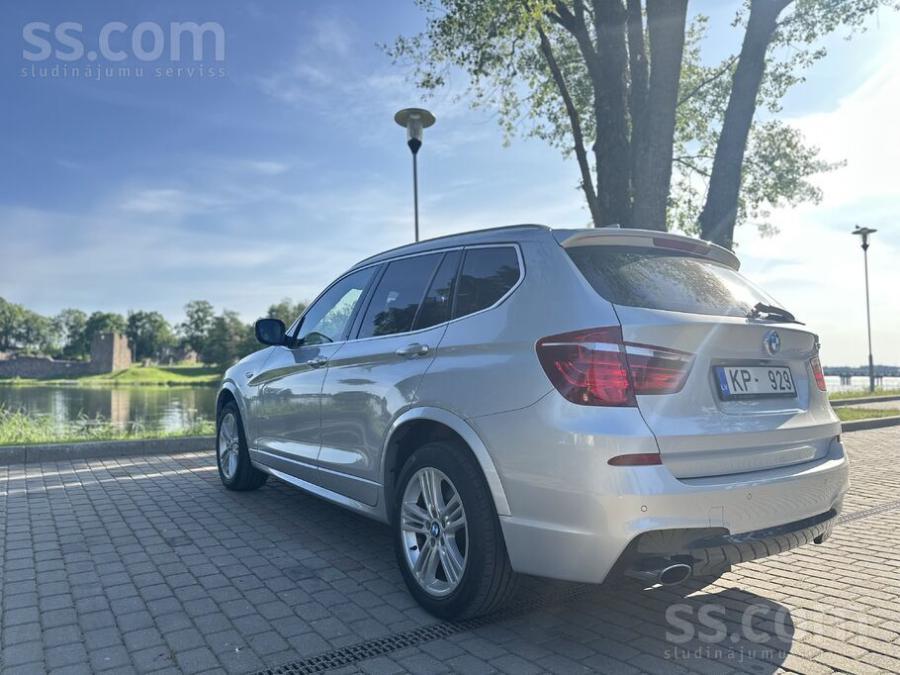 Pelēks BMW X3 2013 Alūksne, ar dzinēja tilpumu 2.00 L un nobraukumu 241 tūkst. km par 12999 €, foto 5 vietnē AUTOMOTO.COM.LV