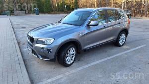 Pelēks BMW X3 2013 Valmiera, ar dzinēja tilpumu 2.00 L un nobraukumu 291 tūkst. km par 11800 €, foto 3 vietnē AUTOMOTO.COM.LV