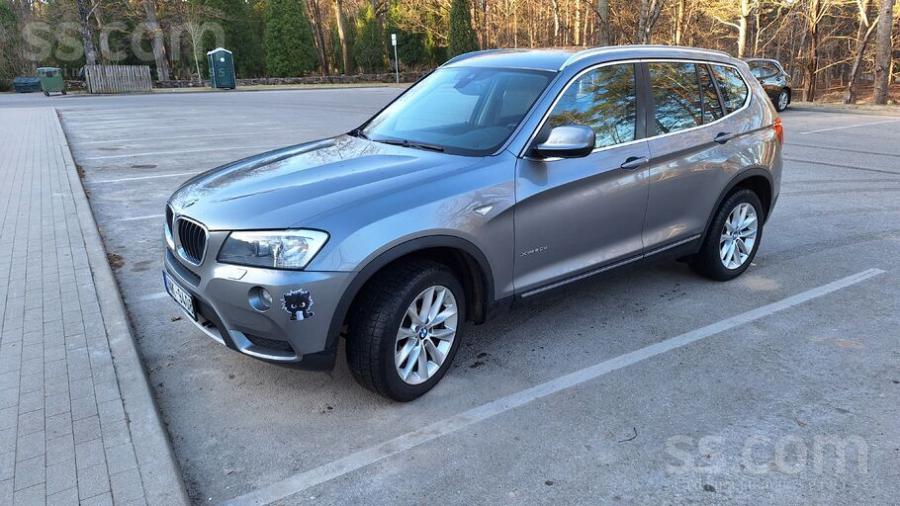 Pelēks BMW X3 2013 Valmiera, ar dzinēja tilpumu 2.00 L un nobraukumu 291 tūkst. km par 11800 €, foto 3 vietnē AUTOMOTO.COM.LV