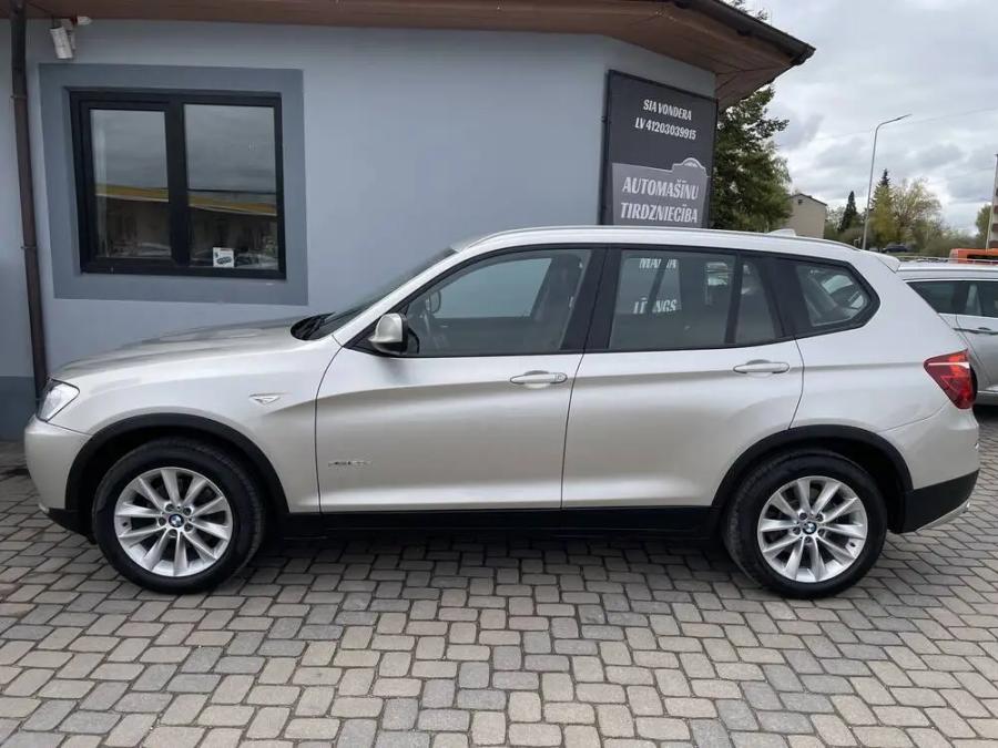 Pelēks BMW X3 2013 Talsi, ar dzinēja tilpumu 2.00 L un nobraukumu 276 tūkst. km par 9400 €, foto 28 vietnē AUTOMOTO.COM.LV
