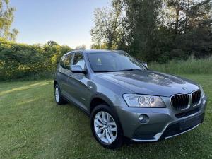 Grey BMW X3 2013 in Utena, with an engine capacity of 2.00 L and mileage of 172 thousand km for 9950 €, photo 4 on AUTOMOTO.COM.LV