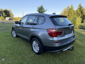 Grey BMW X3 2013 in Utena, with an engine capacity of 2.00 L and mileage of 172 thousand km for 9950 €, photo 7 on AUTOMOTO.COM.LV