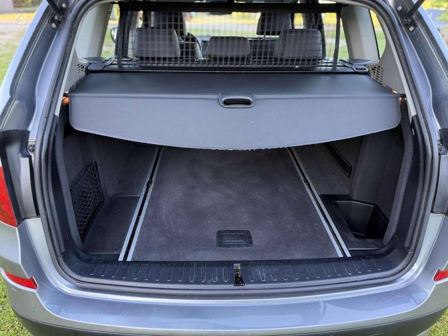 Grey BMW X3 2013 in Utena, with an engine capacity of 2.00 L and mileage of 172 thousand km for 9950 €, photo 8 on AUTOMOTO.COM.LV