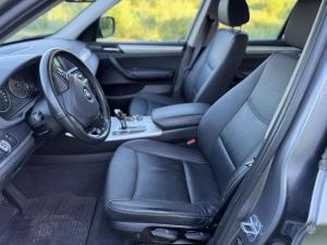 Grey BMW X3 2013 in Utena, with an engine capacity of 2.00 L and mileage of 172 thousand km for 9950 €, photo 12 on AUTOMOTO.COM.LV