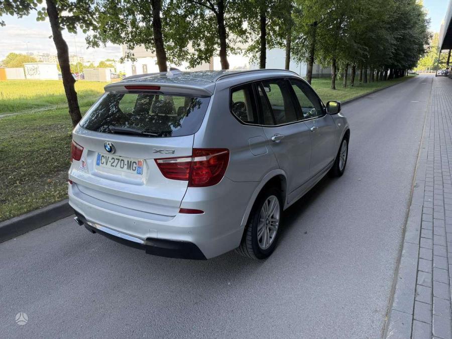 Grey BMW X3 2013 in Siauliai, with an engine capacity of 2.00 L and mileage of 230 thousand km for 10200 €, photo 6 on AUTOMOTO.COM.LV