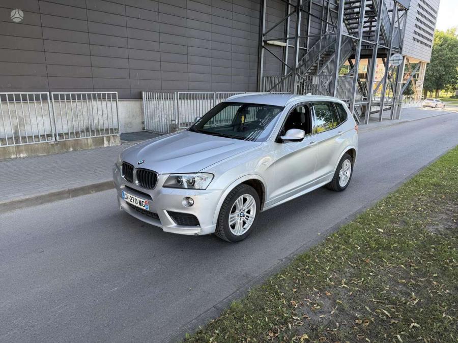 Grey BMW X3 2013 in Siauliai, with an engine capacity of 2.00 L and mileage of 230 thousand km for 10200 €, photo 12 on AUTOMOTO.COM.LV