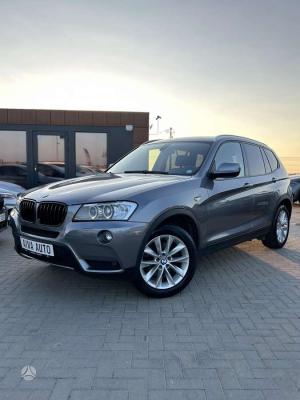 Pelēks BMW X3 2013 Kauņa, ar dzinēja tilpumu 2.00 L un nobraukumu 258 tūkst. km par 10650 €, foto  vietnē AUTOMOTO.COM.LV