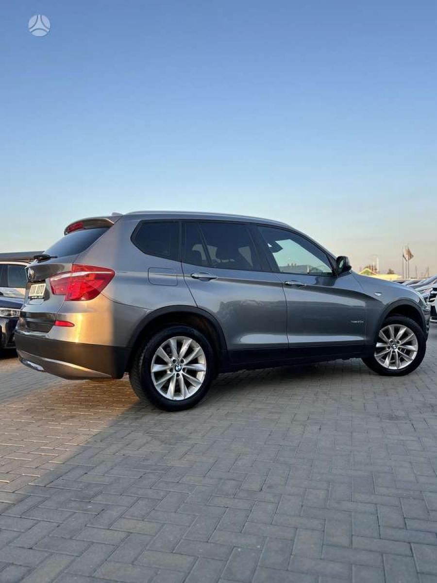 Pelēks BMW X3 2013 Kauņa, ar dzinēja tilpumu 2.00 L un nobraukumu 258 tūkst. km par 10650 €, foto 10 vietnē AUTOMOTO.COM.LV