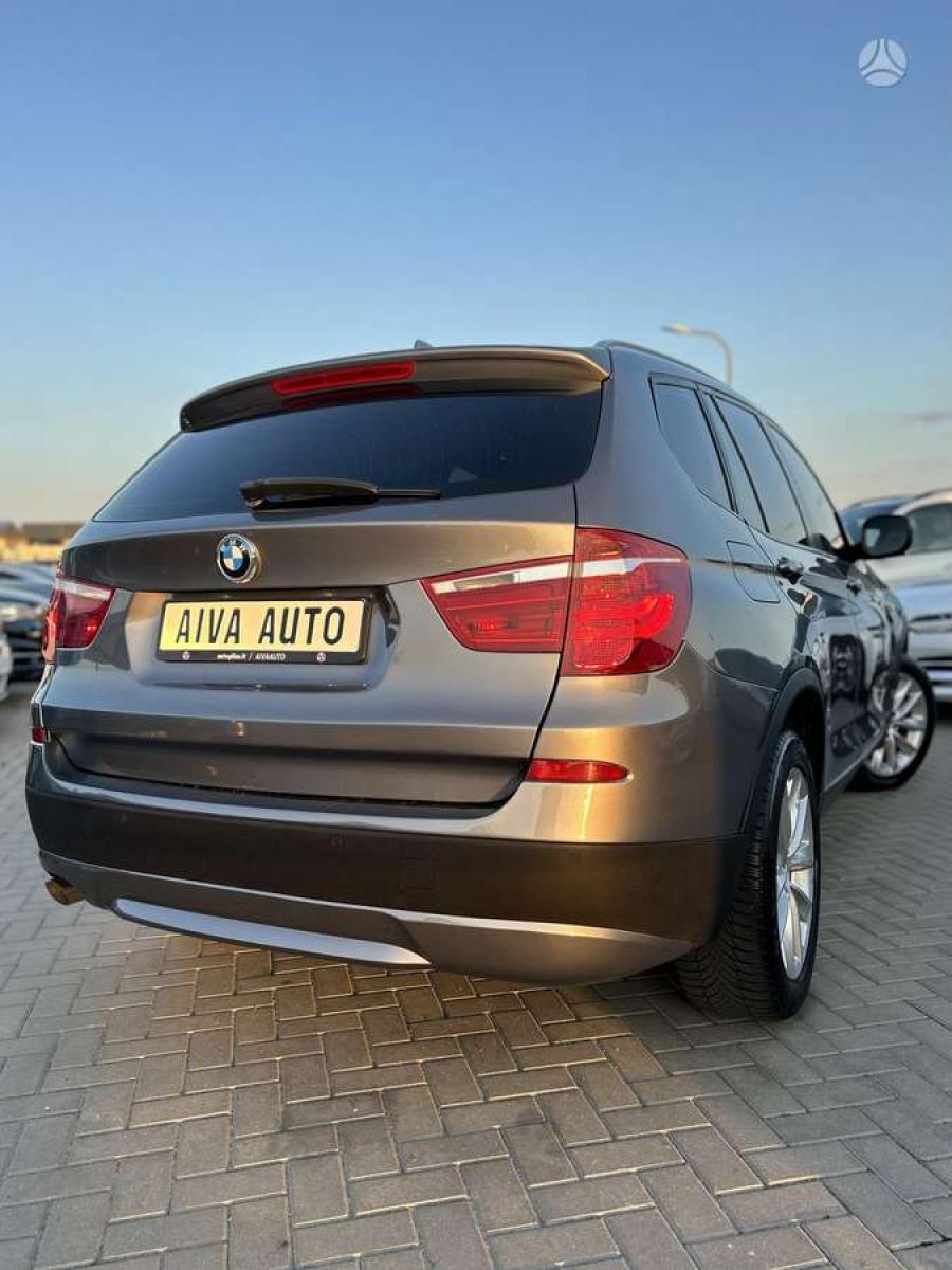 Pelēks BMW X3 2013 Kauņa, ar dzinēja tilpumu 2.00 L un nobraukumu 258 tūkst. km par 10650 €, foto 11 vietnē AUTOMOTO.COM.LV