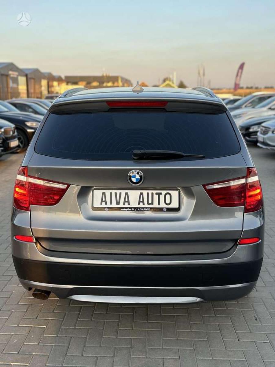 Pelēks BMW X3 2013 Kauņa, ar dzinēja tilpumu 2.00 L un nobraukumu 258 tūkst. km par 10650 €, foto 12 vietnē AUTOMOTO.COM.LV