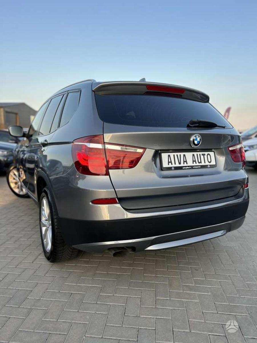 Pelēks BMW X3 2013 Kauņa, ar dzinēja tilpumu 2.00 L un nobraukumu 258 tūkst. km par 10650 €, foto 13 vietnē AUTOMOTO.COM.LV