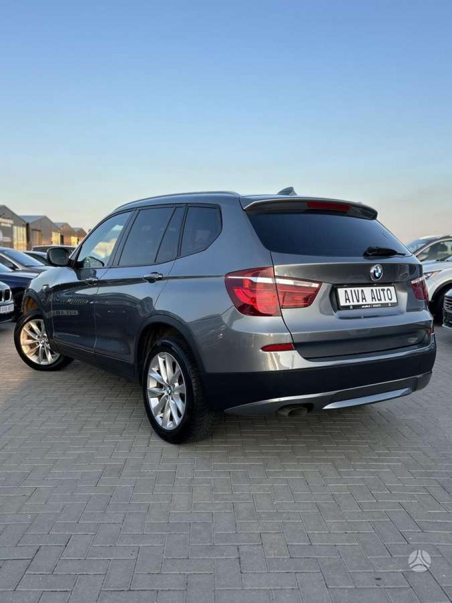 Pelēks BMW X3 2013 Kauņa, ar dzinēja tilpumu 2.00 L un nobraukumu 258 tūkst. km par 10650 €, foto 15 vietnē AUTOMOTO.COM.LV