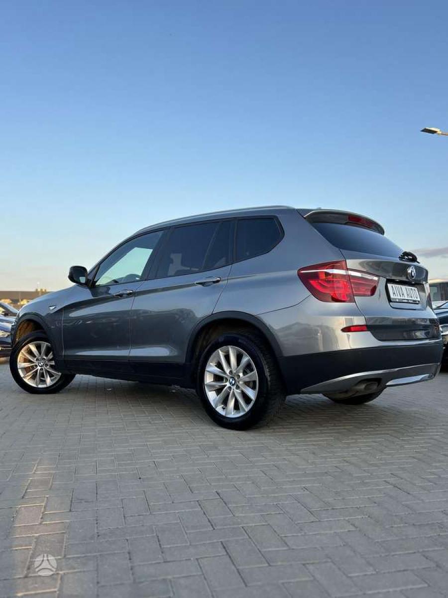 Pelēks BMW X3 2013 Kauņa, ar dzinēja tilpumu 2.00 L un nobraukumu 258 tūkst. km par 10650 €, foto 16 vietnē AUTOMOTO.COM.LV