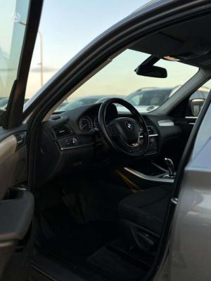 Pelēks BMW X3 2013 Kauņa, ar dzinēja tilpumu 2.00 L un nobraukumu 258 tūkst. km par 10650 €, foto 18 vietnē AUTOMOTO.COM.LV