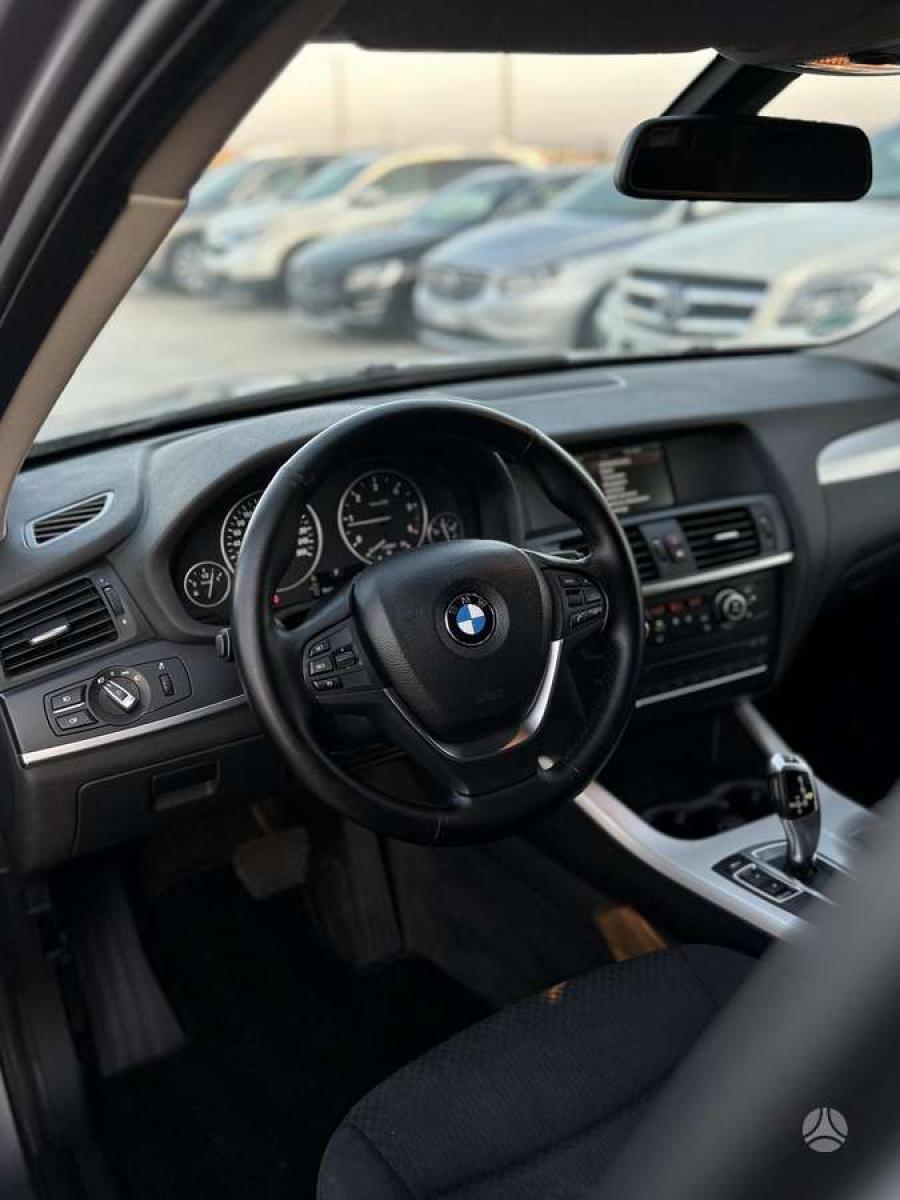 Pelēks BMW X3 2013 Kauņa, ar dzinēja tilpumu 2.00 L un nobraukumu 258 tūkst. km par 10650 €, foto 19 vietnē AUTOMOTO.COM.LV