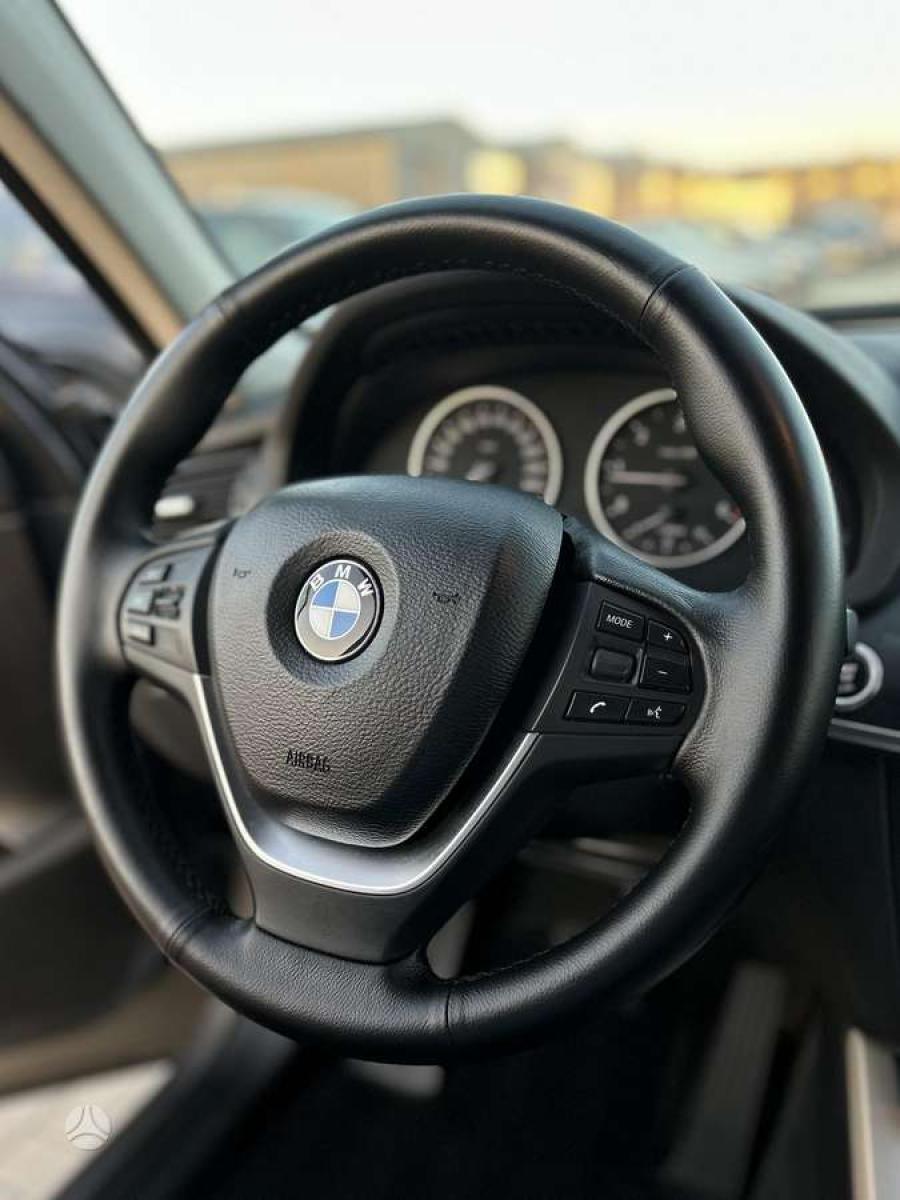 Pelēks BMW X3 2013 Kauņa, ar dzinēja tilpumu 2.00 L un nobraukumu 258 tūkst. km par 10650 €, foto 21 vietnē AUTOMOTO.COM.LV