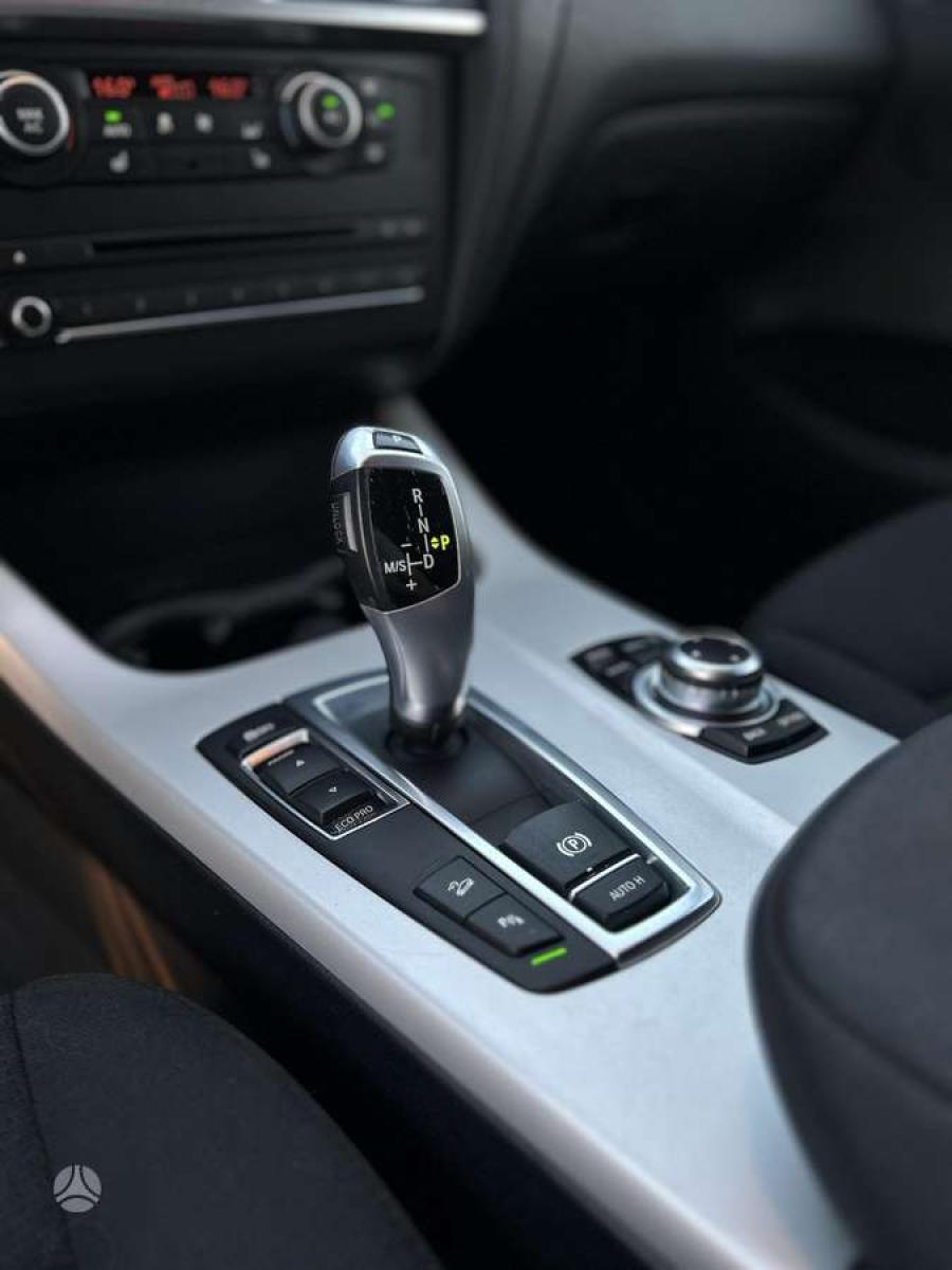 Pelēks BMW X3 2013 Kauņa, ar dzinēja tilpumu 2.00 L un nobraukumu 258 tūkst. km par 10650 €, foto 26 vietnē AUTOMOTO.COM.LV