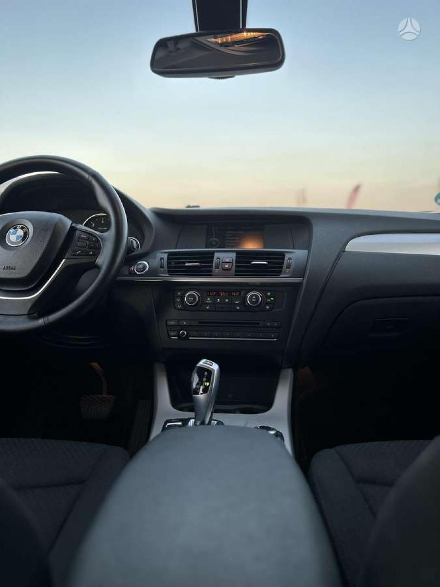 Pelēks BMW X3 2013 Kauņa, ar dzinēja tilpumu 2.00 L un nobraukumu 258 tūkst. km par 10650 €, foto 30 vietnē AUTOMOTO.COM.LV