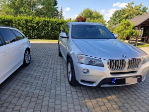 Grey BMW X3 2013 in Panevezys, with an engine capacity of 2.00 L and mileage of 185 thousand km for 7650 €, photo 4 on AUTOMOTO.COM.LV