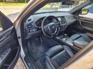 Grey BMW X3 2013 in Panevezys, with an engine capacity of 2.00 L and mileage of 185 thousand km for 7650 €, photo 6 on AUTOMOTO.COM.LV