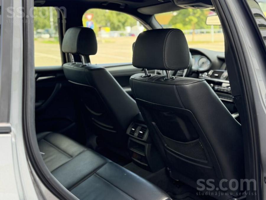 Grey BMW X3 2013 in Riga, with an engine capacity of 3.00 L and mileage of 349 thousand km for 12000 €, photo 13 on AUTOMOTO.COM.LV