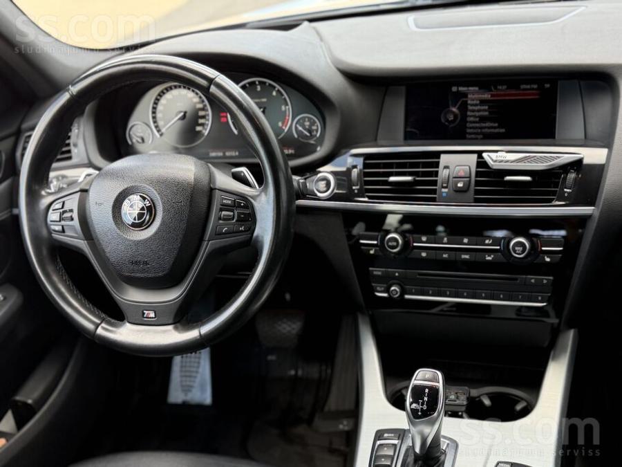 Grey BMW X3 2013 in Riga, with an engine capacity of 3.00 L and mileage of 349 thousand km for 12000 €, photo 14 on AUTOMOTO.COM.LV