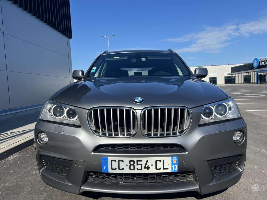 Grey BMW X3 2013 in Kaunas, with an engine capacity of 2.99 L and mileage of 238 thousand km for 9700 €, photo 3 on AUTOMOTO.COM.LV
