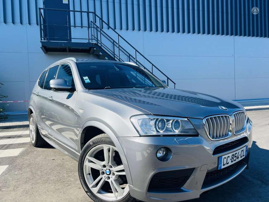 Grey BMW X3 2013 in Kaunas, with an engine capacity of 2.99 L and mileage of 238 thousand km for 9700 €, photo 4 on AUTOMOTO.COM.LV