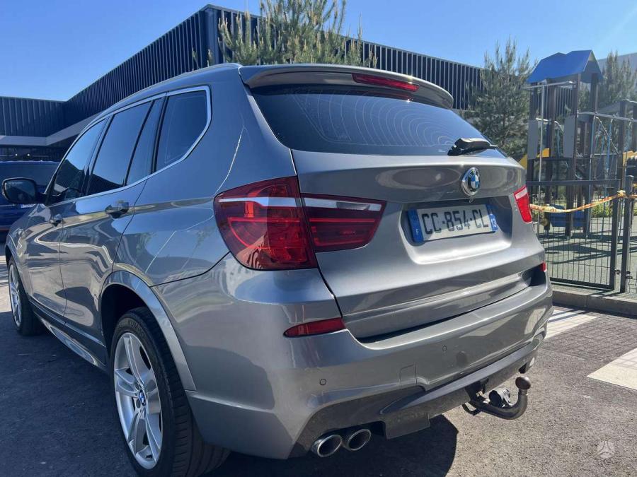 Grey BMW X3 2013 in Kaunas, with an engine capacity of 2.99 L and mileage of 238 thousand km for 9700 €, photo 5 on AUTOMOTO.COM.LV