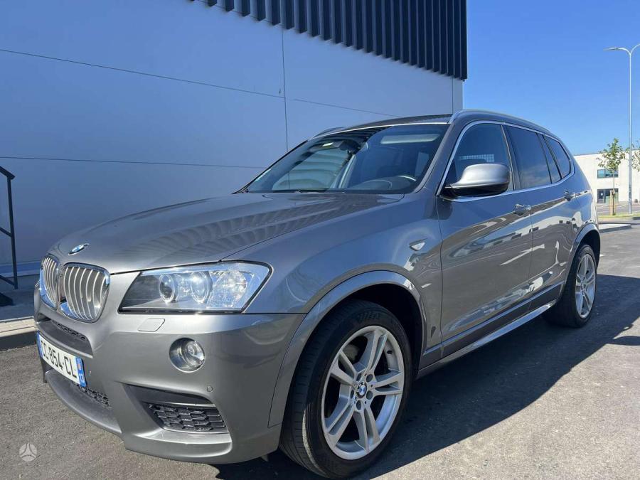 Grey BMW X3 2013 in Kaunas, with an engine capacity of 2.99 L and mileage of 238 thousand km for 9700 €, photo 7 on AUTOMOTO.COM.LV