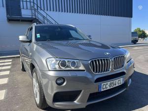 Grey BMW X3 2013 in Kaunas, with an engine capacity of 2.99 L and mileage of 238 thousand km for 9700 €, photo 8 on AUTOMOTO.COM.LV