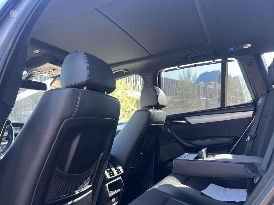 Grey BMW X3 2013 in Kaunas, with an engine capacity of 2.99 L and mileage of 238 thousand km for 9700 €, photo 20 on AUTOMOTO.COM.LV