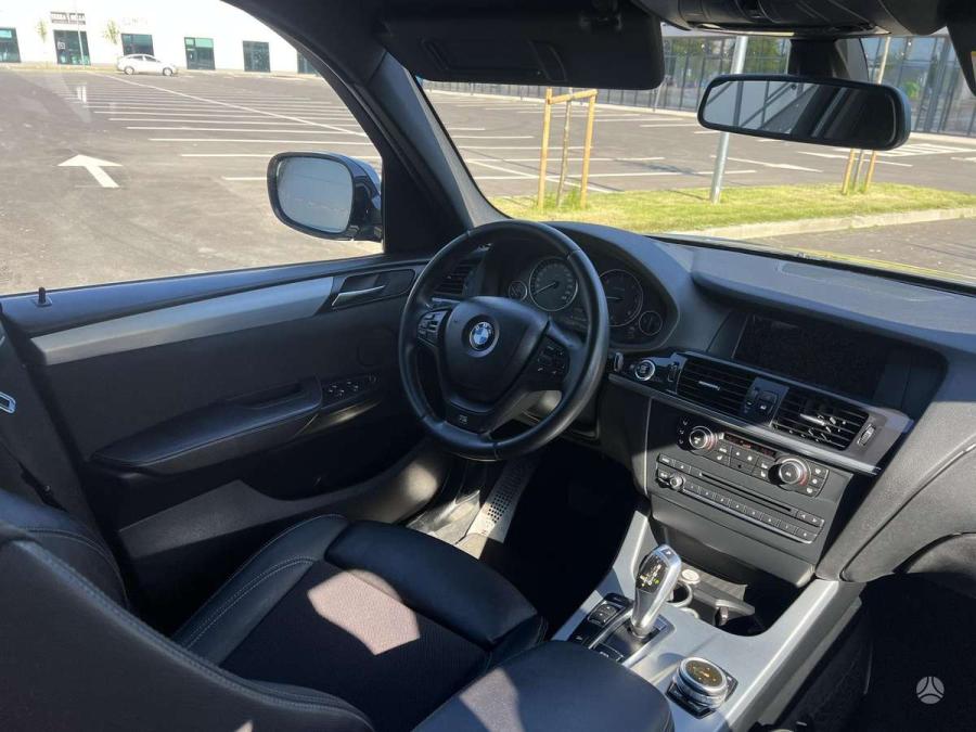 Grey BMW X3 2013 in Kaunas, with an engine capacity of 2.99 L and mileage of 238 thousand km for 9700 €, photo 23 on AUTOMOTO.COM.LV