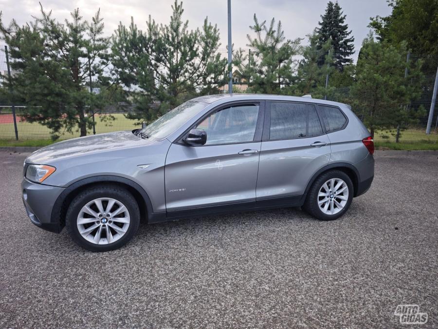 Pelēks BMW X3 2013 Ignalina, ar dzinēja tilpumu 2.00 L un nobraukumu 204 tūkst. km par 5999 €, foto 4 vietnē AUTOMOTO.COM.LV