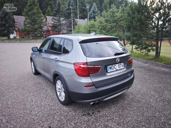 Pelēks BMW X3 2013 Ignalina, ar dzinēja tilpumu 2.00 L un nobraukumu 204 tūkst. km par 5999 €, foto 6 vietnē AUTOMOTO.COM.LV