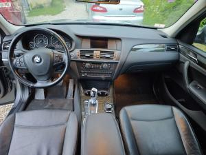 Pelēks BMW X3 2013 Ignalina, ar dzinēja tilpumu 2.00 L un nobraukumu 204 tūkst. km par 5999 €, foto 8 vietnē AUTOMOTO.COM.LV