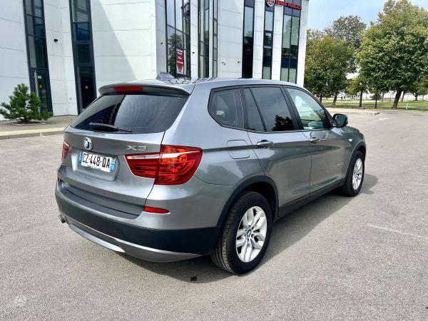 Pelēks BMW X3 2013 Kauņa, ar dzinēja tilpumu 2.00 L un nobraukumu 248 tūkst. km par 7750 €, foto 9 vietnē AUTOMOTO.COM.LV
