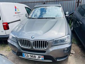 Grey BMW X3 2013 in Kaunas, with an engine capacity of 2.99 L and mileage of 250 thousand km for 4700 €, photo 5 on AUTOMOTO.COM.LV