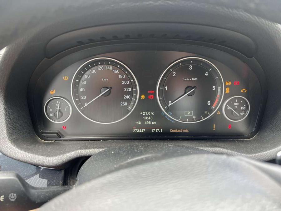 Grey BMW X3 2013 in Kaunas, with an engine capacity of 2.99 L and mileage of 250 thousand km for 4700 €, photo 9 on AUTOMOTO.COM.LV