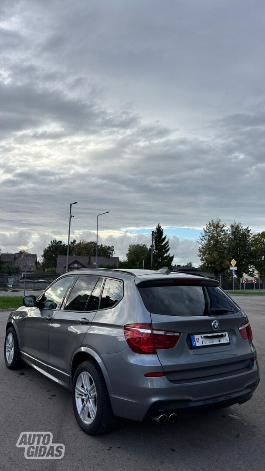 Grey BMW X3 2013 in Kretinga, with an engine capacity of 3.00 L and mileage of 291 thousand km for 13200 €, photo 1 on AUTOMOTO.COM.LV