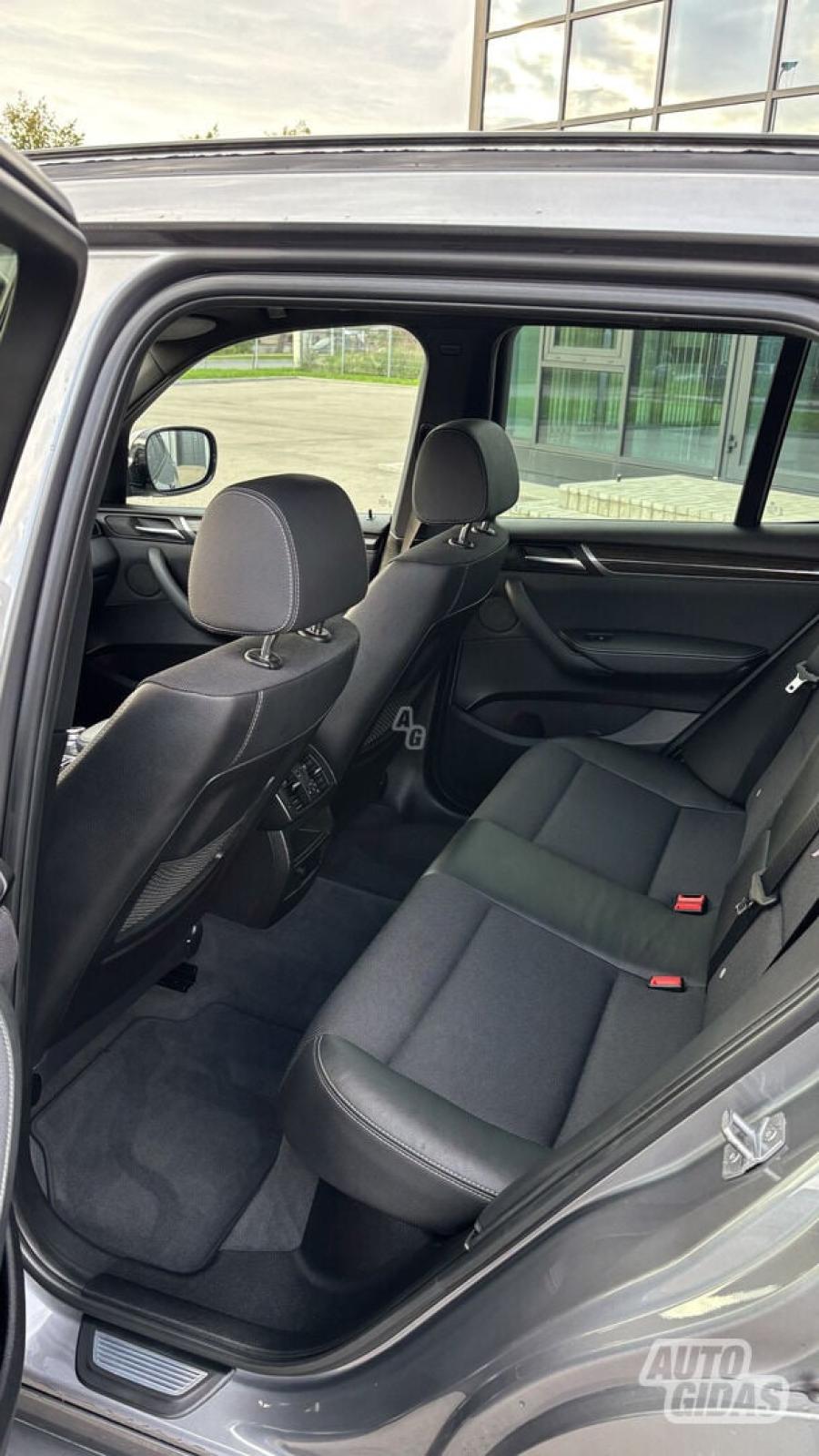 Grey BMW X3 2013 in Kretinga, with an engine capacity of 3.00 L and mileage of 291 thousand km for 13200 €, photo 9 on AUTOMOTO.COM.LV