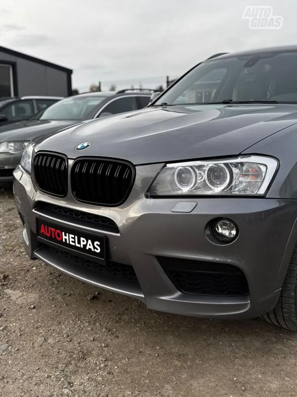 BMW X3 2013 in Klaipeda on AUTOMOTO.COM.LV Grey BMW X3 2013 in Klaipeda, with an engine capacity of 2.00 L and mileage of 255 thousand km for 11500 €, photo 4 on AUTOMOTO.COM.LV