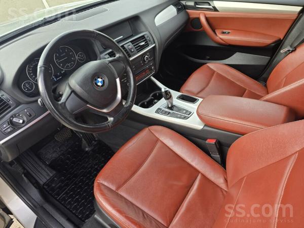 Grey BMW X3 2013 in Riga, with an engine capacity of 2.00 L and mileage of 153 thousand km for 10500 €, photo 7 on AUTOMOTO.COM.LV