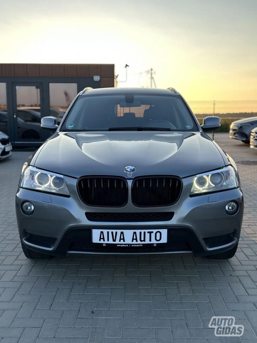 Pelēks BMW X3 2013 Kauņa, ar dzinēja tilpumu 2.00 L un nobraukumu 258 tūkst. km par 9999 €, foto 5 vietnē AUTOMOTO.COM.LV