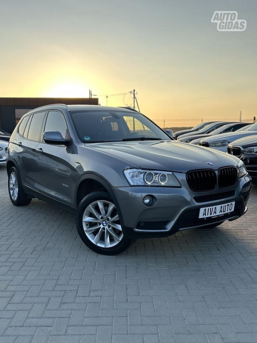 Pelēks BMW X3 2013 Kauņa, ar dzinēja tilpumu 2.00 L un nobraukumu 258 tūkst. km par 9999 €, foto 7 vietnē AUTOMOTO.COM.LV
