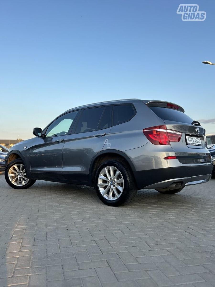 Pelēks BMW X3 2013 Kauņa, ar dzinēja tilpumu 2.00 L un nobraukumu 258 tūkst. km par 9999 €, foto 14 vietnē AUTOMOTO.COM.LV