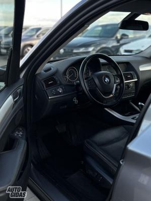 Pelēks BMW X3 2013 Kauņa, ar dzinēja tilpumu 2.00 L un nobraukumu 258 tūkst. km par 9999 €, foto 17 vietnē AUTOMOTO.COM.LV